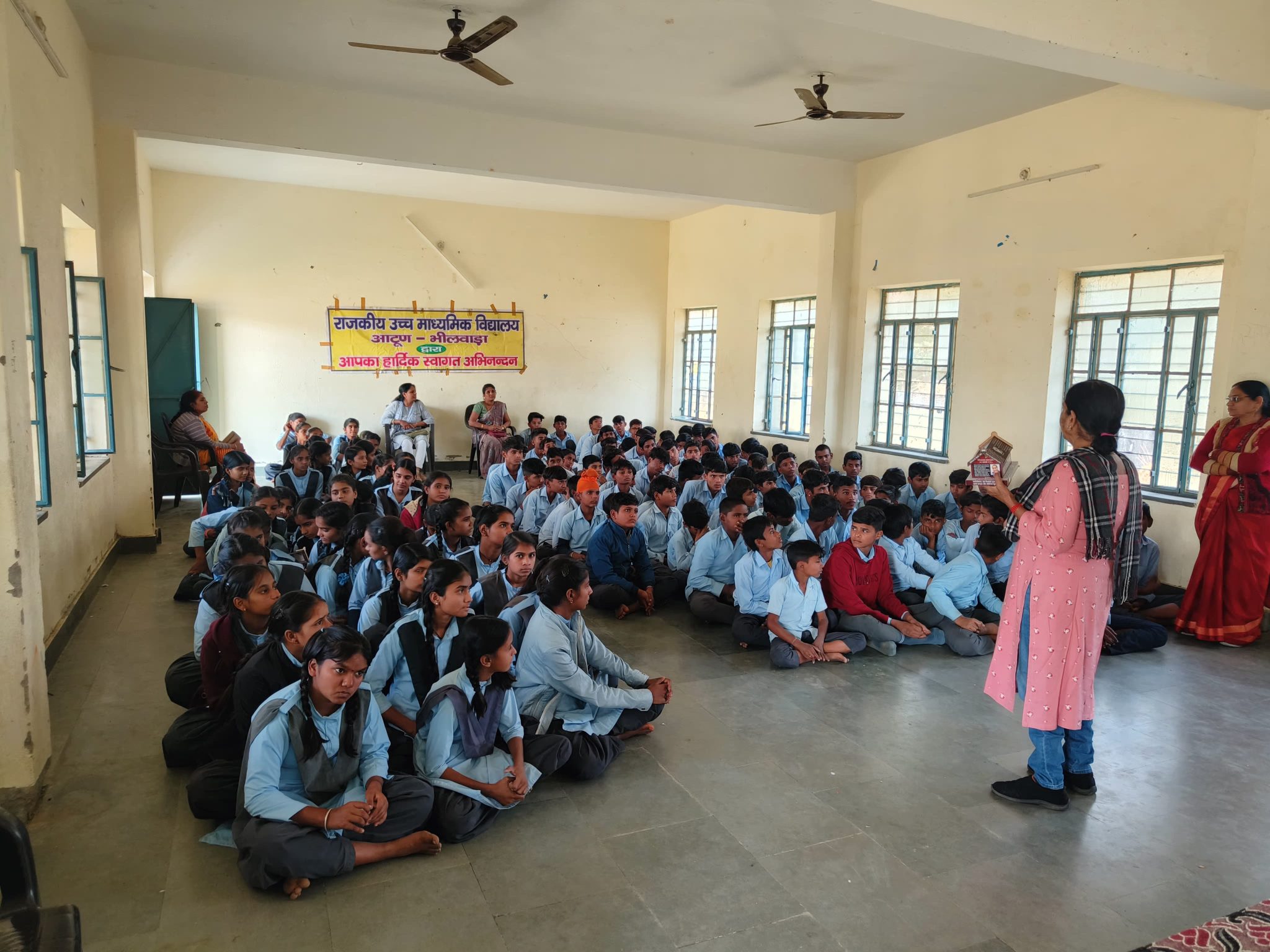 Workshop organized in Aatun on Constitution Day – Bal Va Mahila Chetna Samiti (BMCS) Official ...