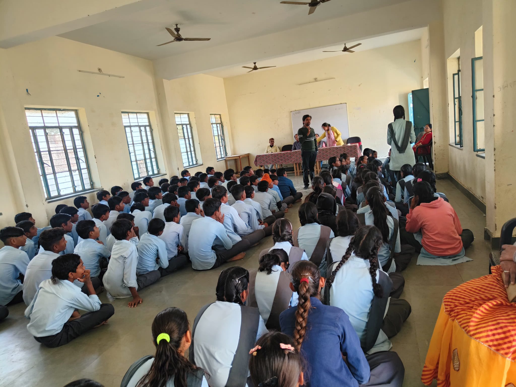 Workshop organized in Aatun on Constitution Day – Bal Va Mahila Chetna Samiti (BMCS) Official ...